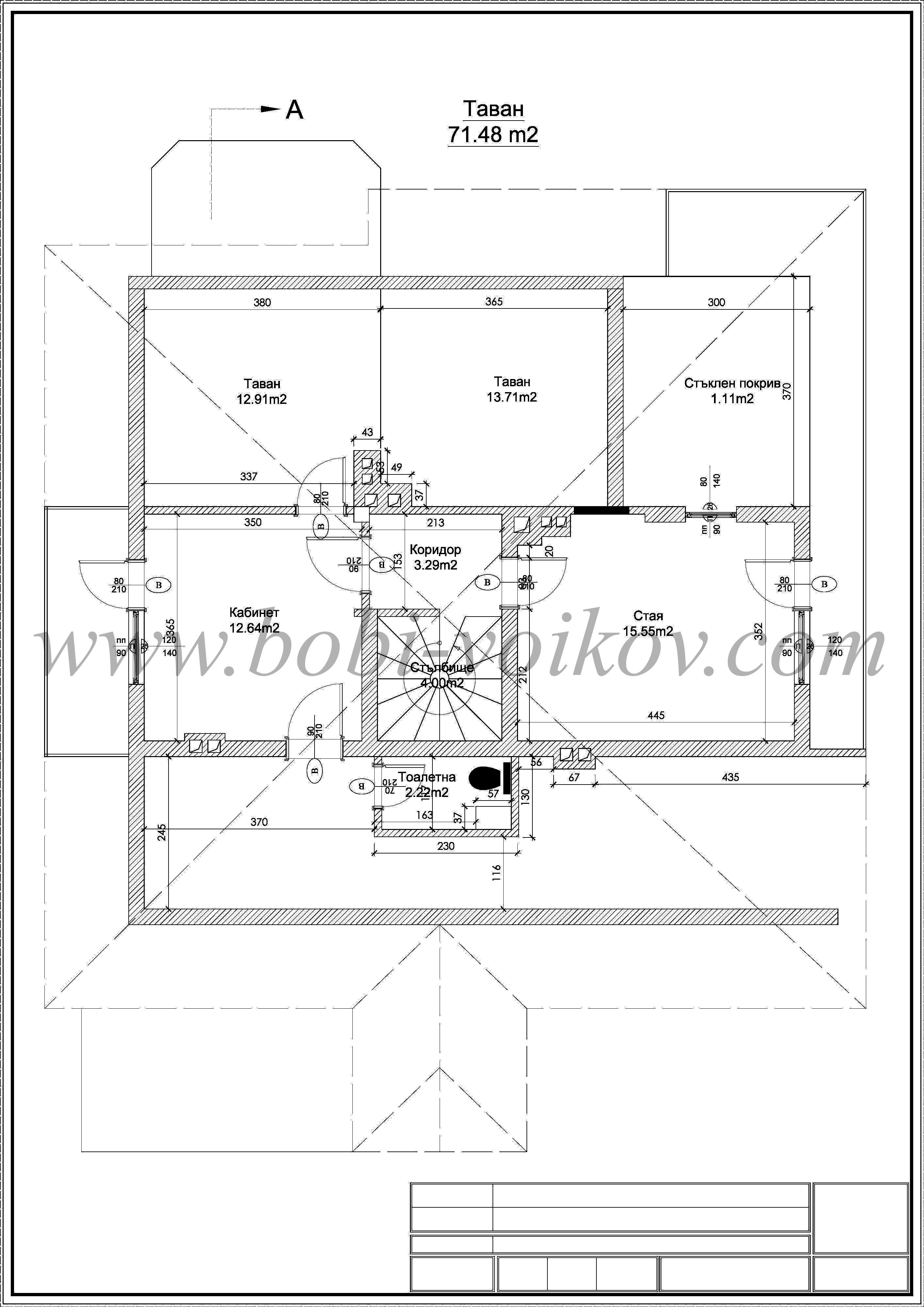 Drawing of architectural drawings from a hard copy in AutoCAD